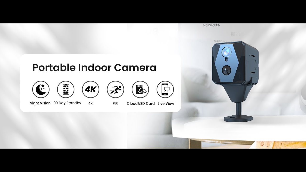 Wireless Indoor Spy Camera - YouTube