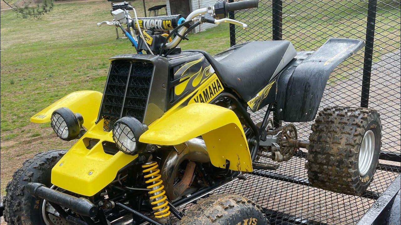 2003 limited edition banshee gets a deep clean and prepped for paint pt ...