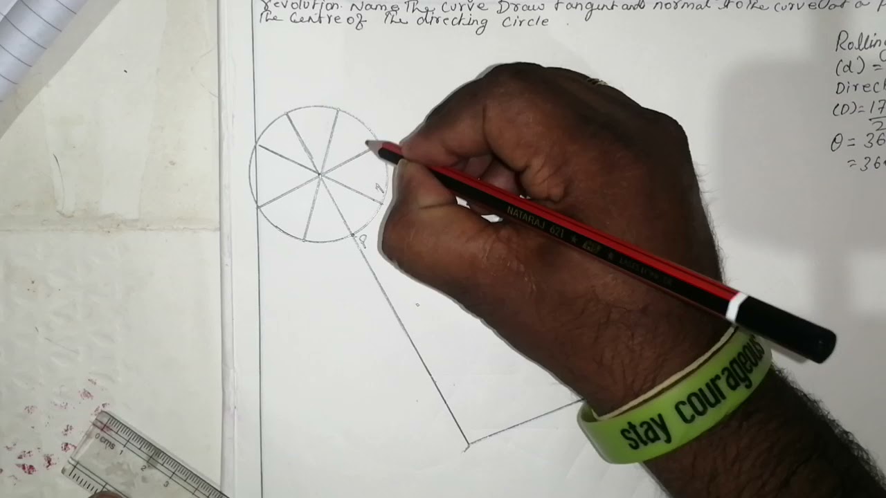 Epicycloid problem 2# Epicycloid curves # how to draw a Epicycloid ...