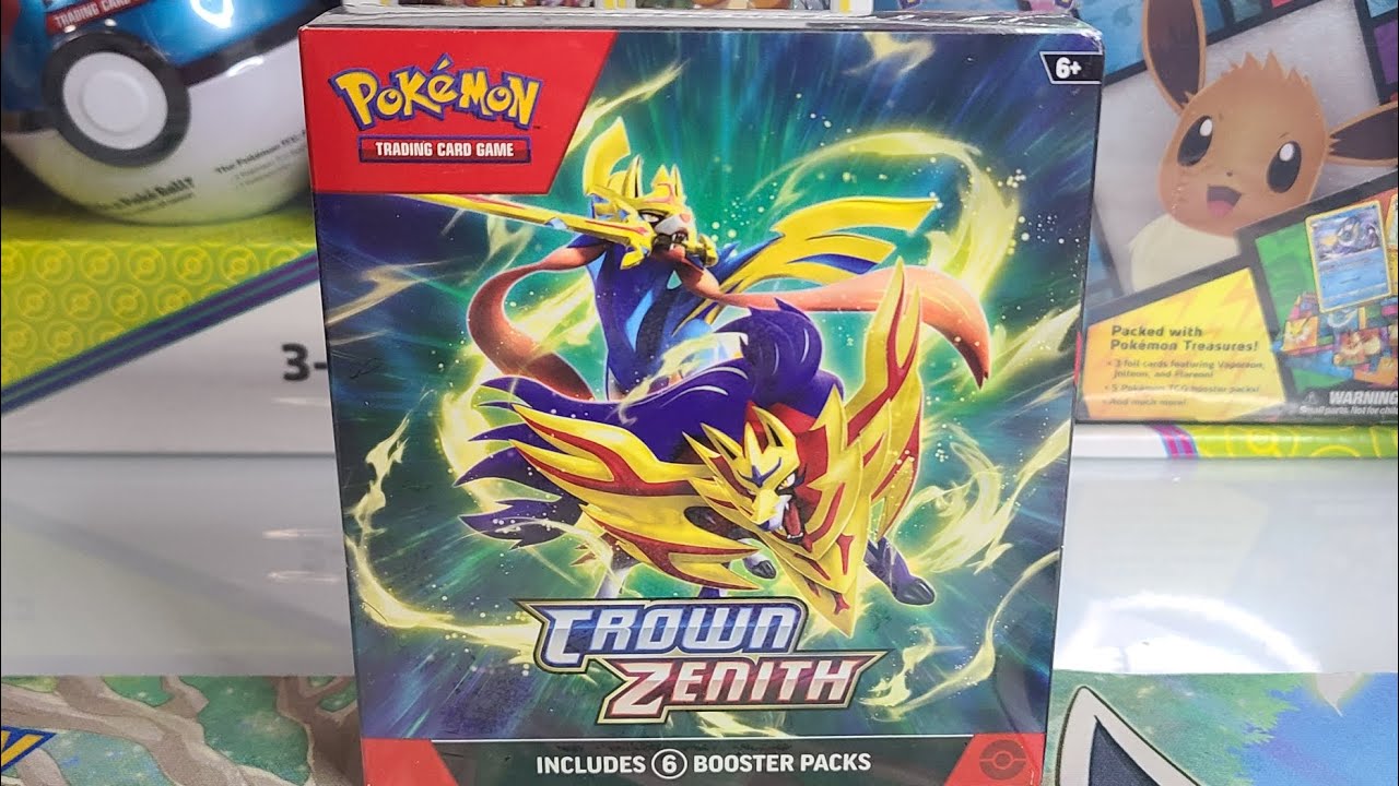 Crown Zenith Booster Bundle Opening - YouTube