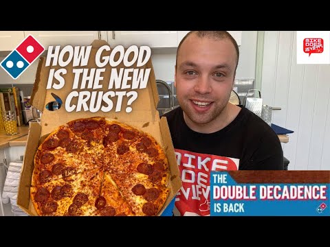 Dominos Double Decadence is BACK!!!! (Review) - YouTube
