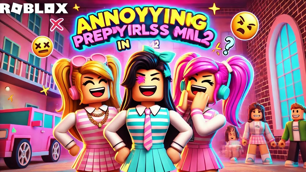 Annoying preppy girls in mm2 💅😡!!! - YouTube