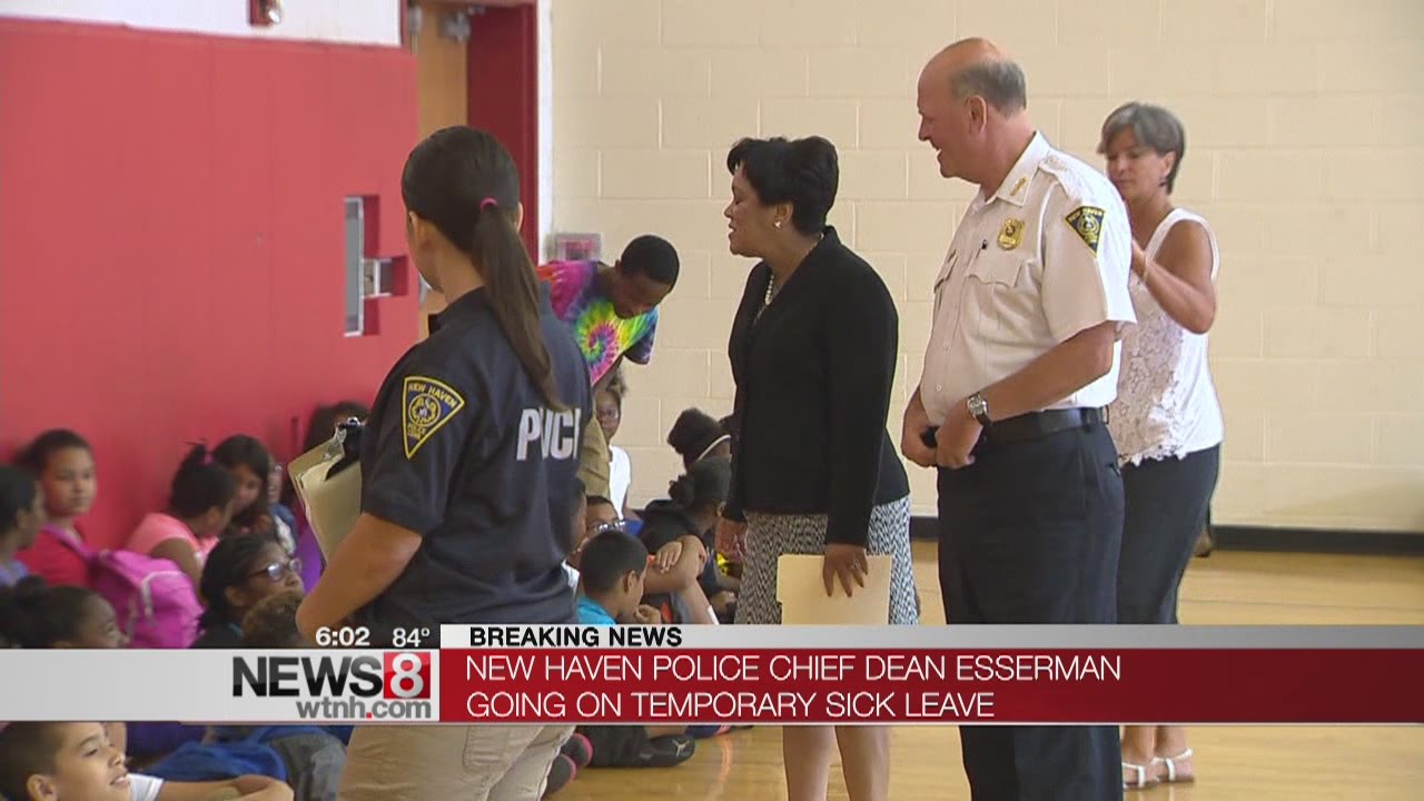 New Haven police chief Dean Esserman going on sick leave - YouTube