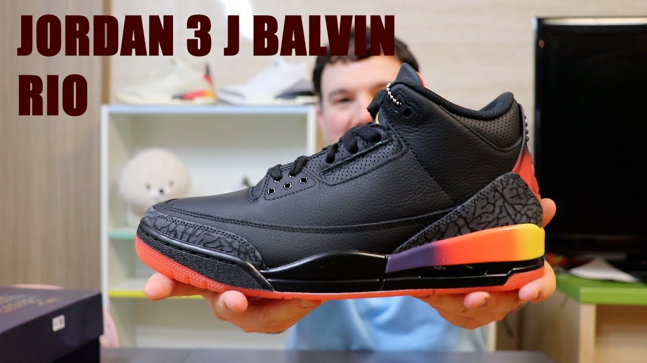 COLLAB OF THE YEAR?? | JORDAN 3 J BALVIN 'RIO' REVIEW 2024!!! - YouTube