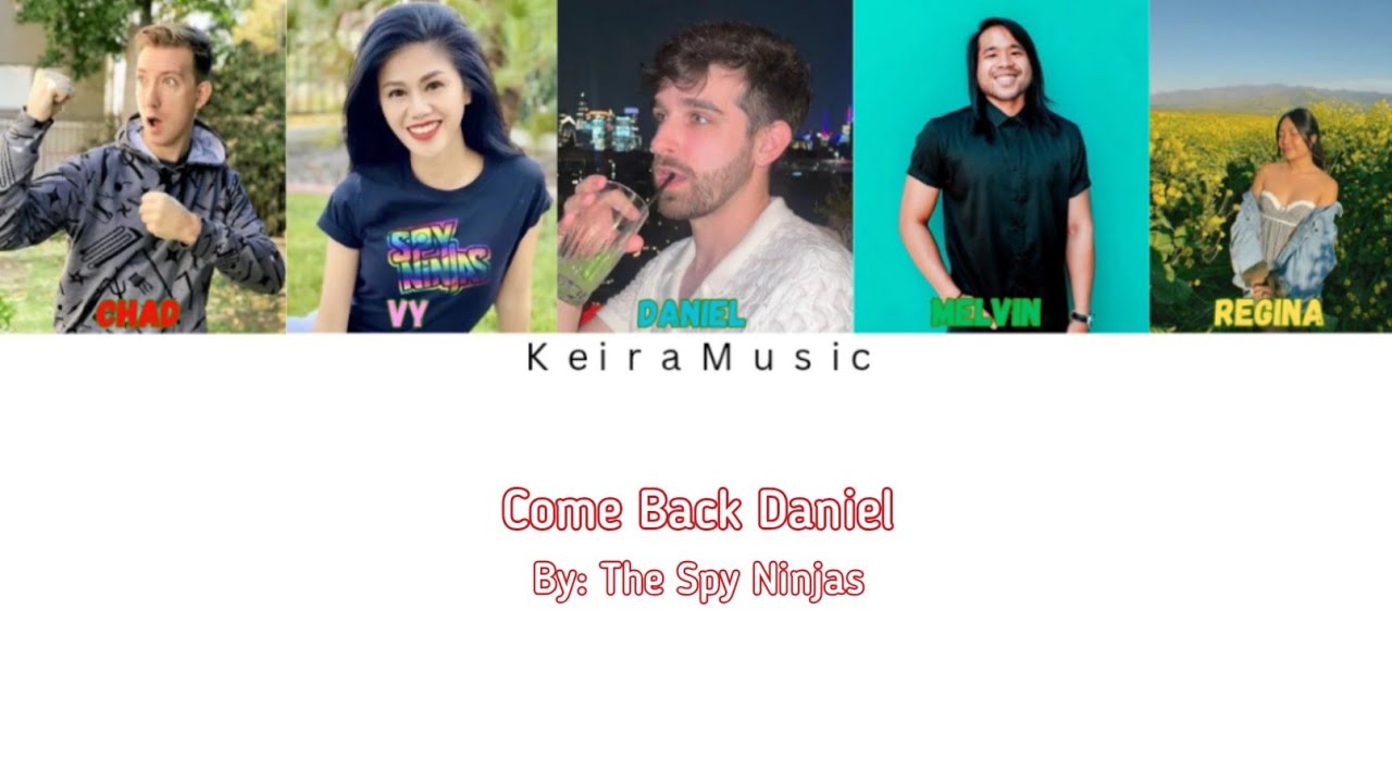 Come Back Daniel - Spy Ninjas (Color Coded Lyrics) - YouTube