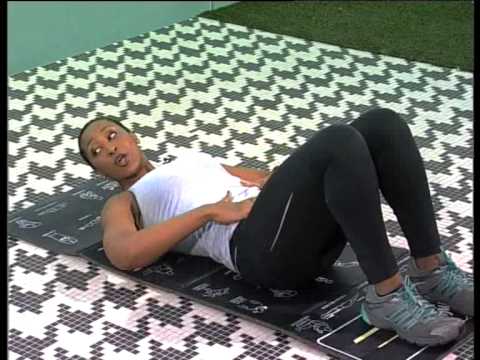 Finish strong workout with Zamo Nene - on Expresso - YouTube