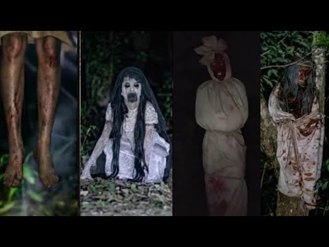 KUNTILANAK TERBALIK | 7 PENAMPAKAN HANTU TERSERAM DAN TERJELAS KUNTILANAK DAN POCONG