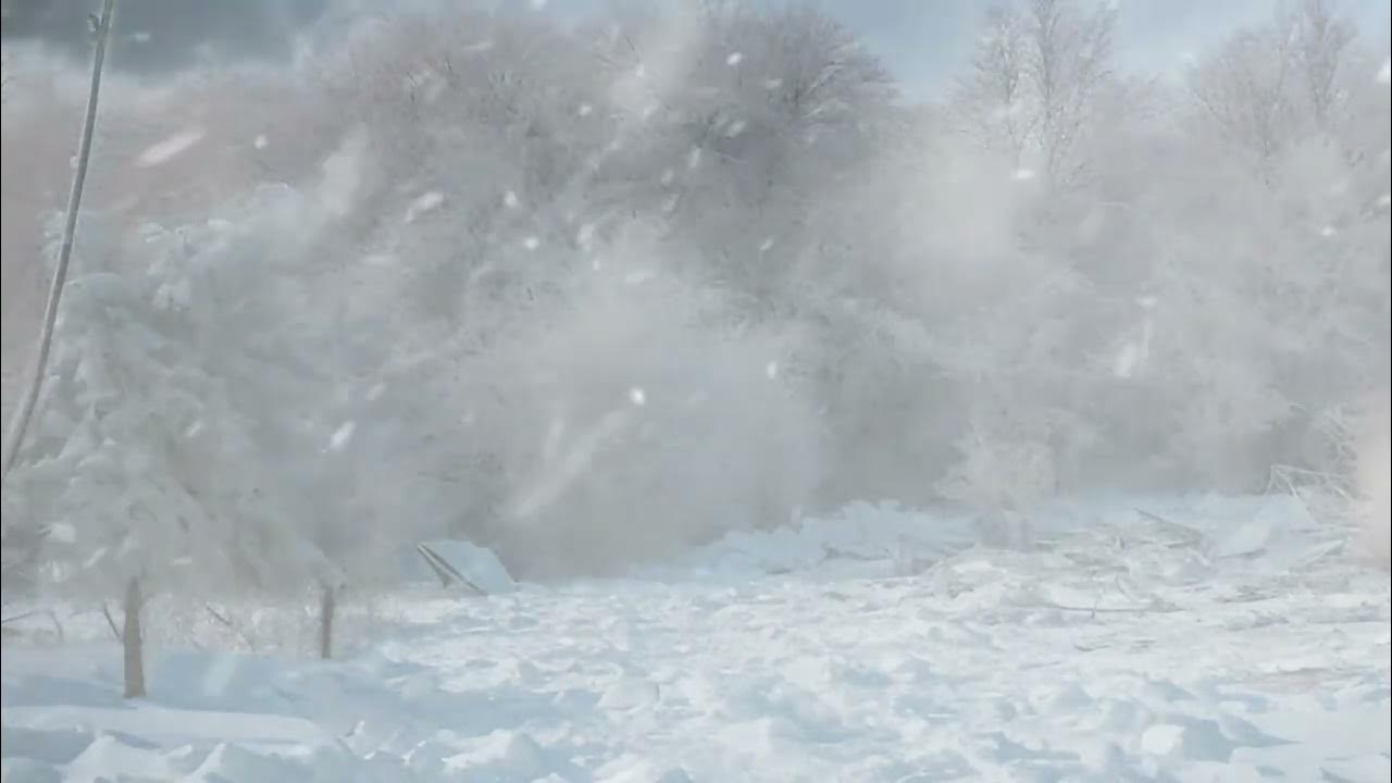 Winter storm ambience with icy , BLIZZARD Snow Storm WIND Sounds for Sleeping - YouTube