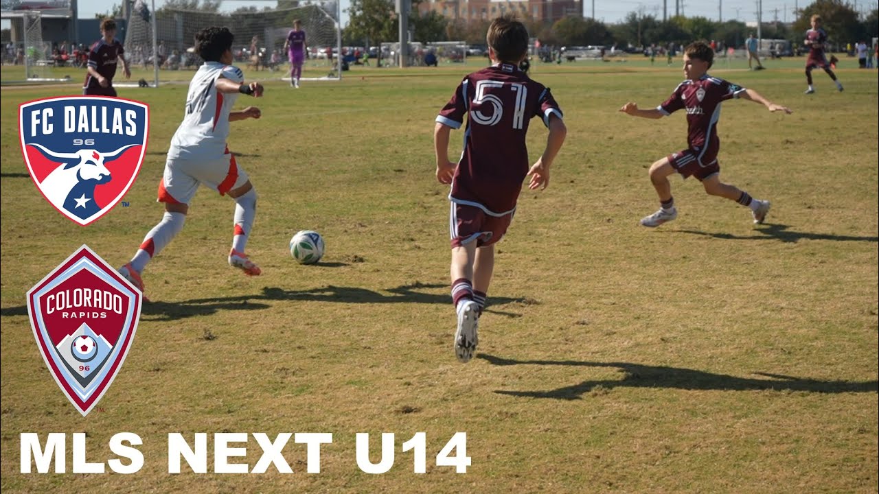 MLS Next Heavyweights! FC Dallas U14 vs Colorado Rapids | MLS Next Top ...