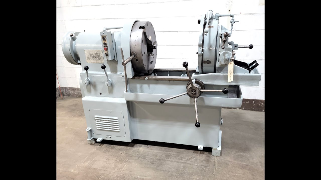6” Oster Model ‘716’ Pipe and Bolt Threading Machine (TH489) - YouTube