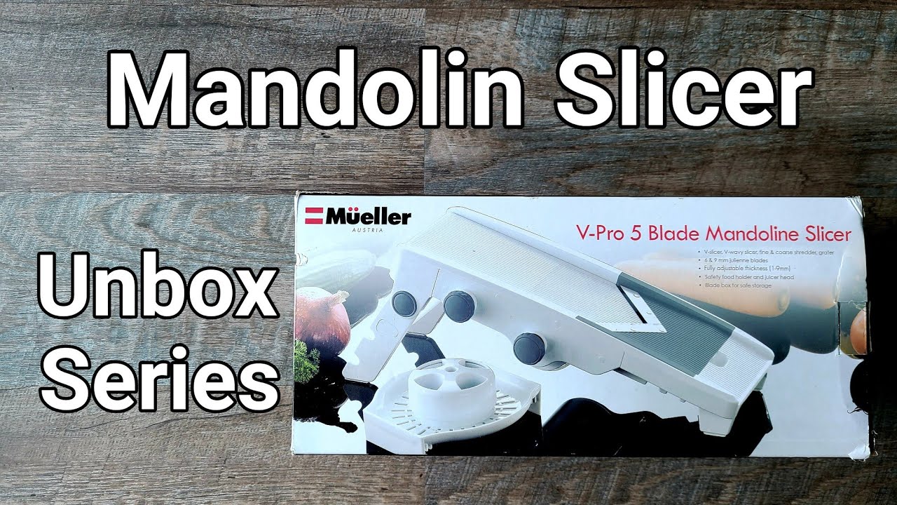 Unbox #1 | Mandolin Slicer | Mueller Multi Blade Adjustable Mandolin ...