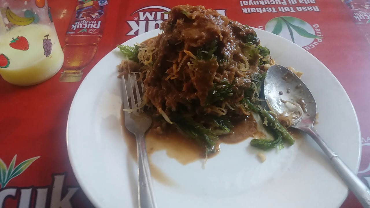 bulung boni(rujak rumput laut) - YouTube