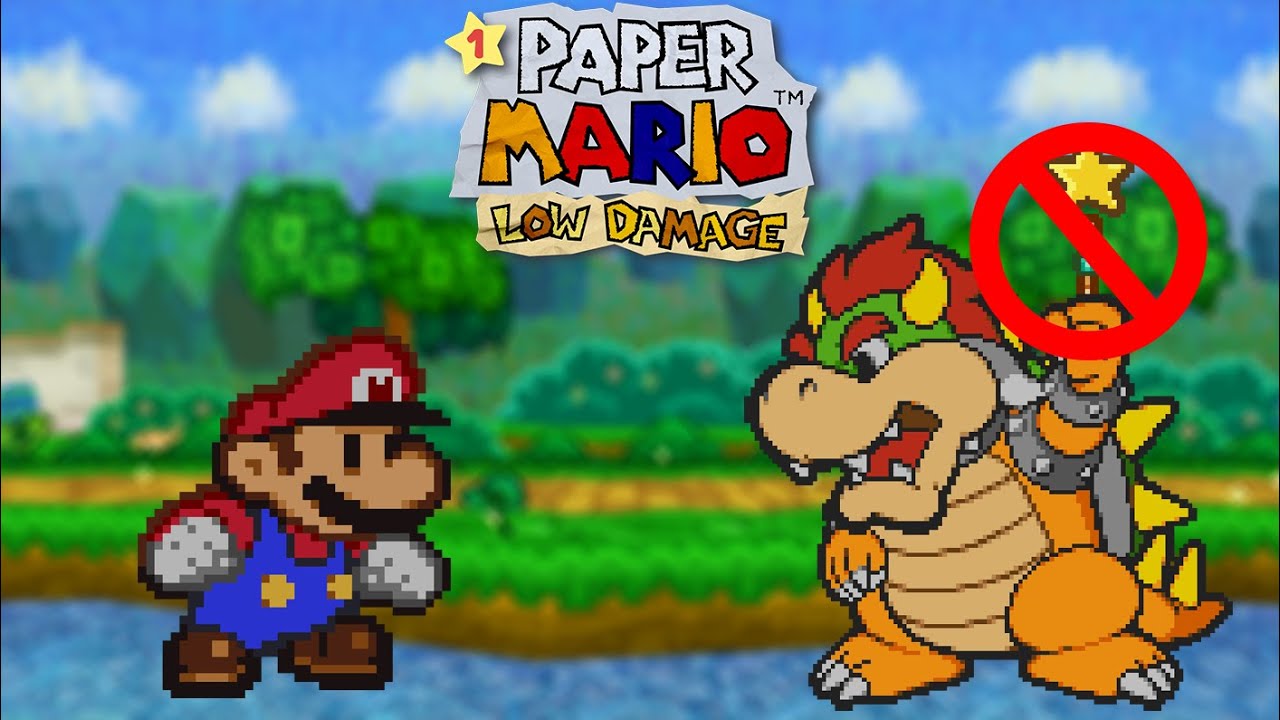 Paper Mario (64) - The Low Damage Challenge Run - YouTube
