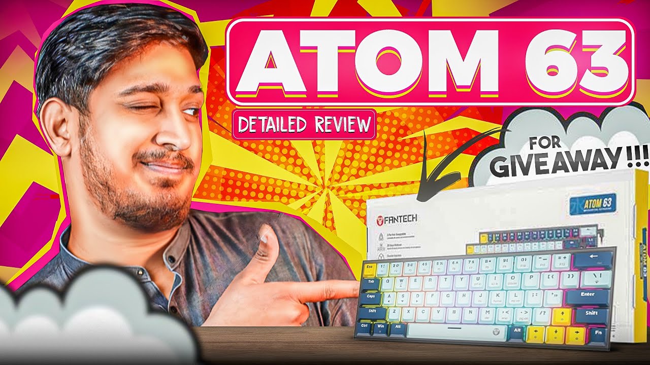 the Fantech Atom 63 Mizu Edition: Best Budget Keyboard of 2025?! - YouTube