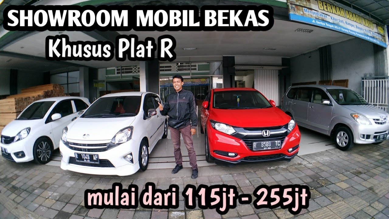 Showroom Mobil Khusus Plat R - YouTube