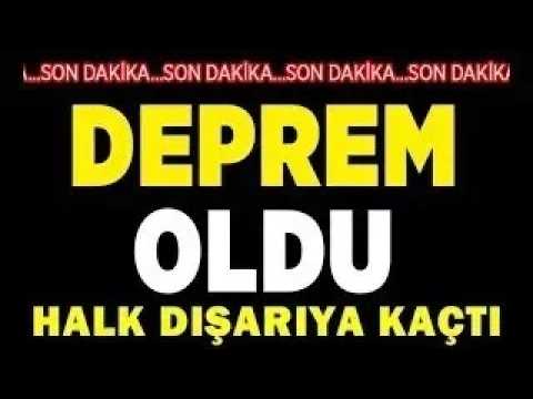 EGE ŞİDDETLİ DEPREM OLDU SON DAKİKA TÜRKİYE
