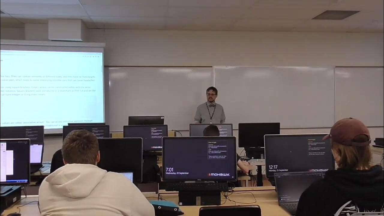 Server Side Web Programming - 2023-09-19 - YouTube