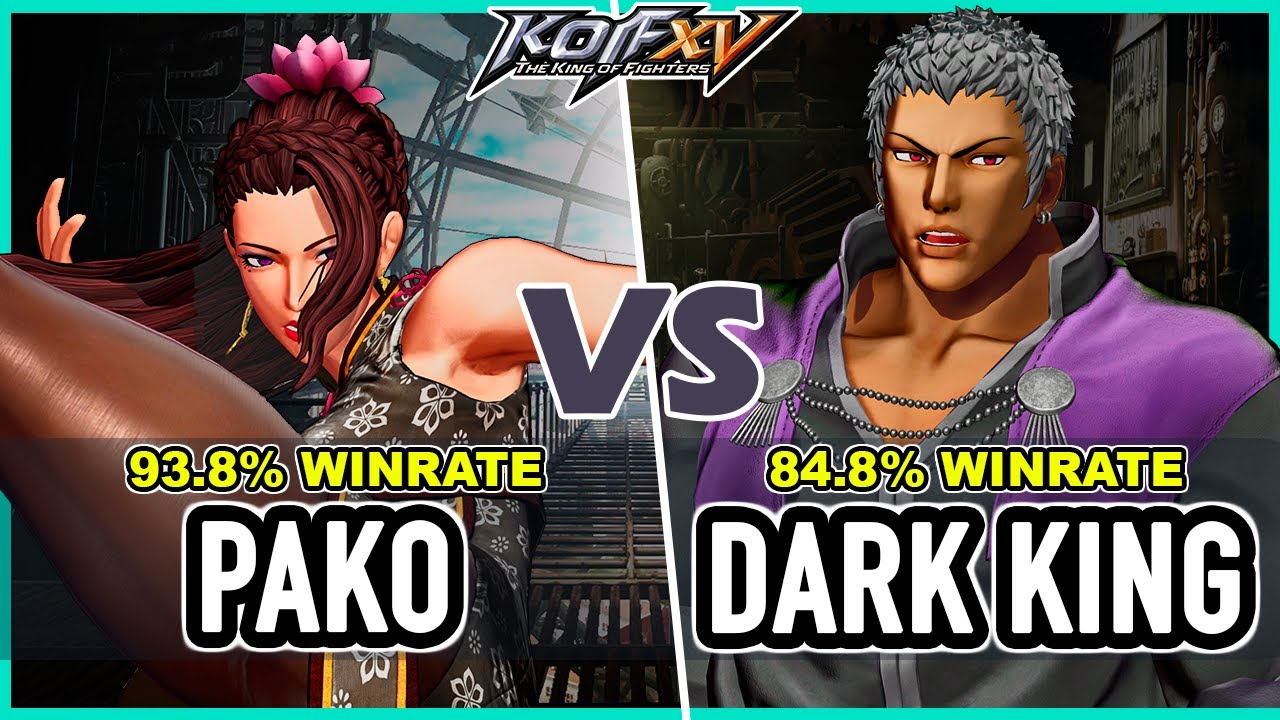 KOF XV 🔥 Pako (Isla/Luong/Chizuru) vs Dark King (O.Yashiro/Rugal/Clark ...