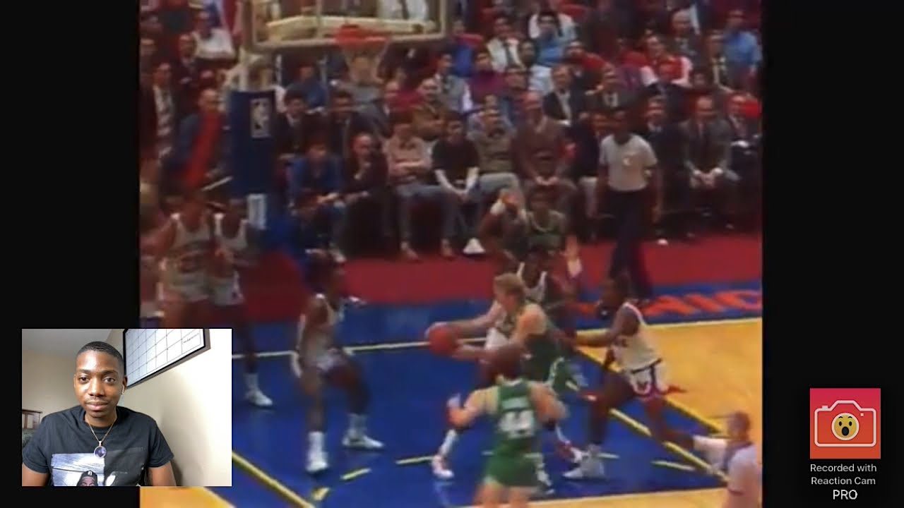 First Time Watching Larry Bird Greatest Career Assists - YouTube