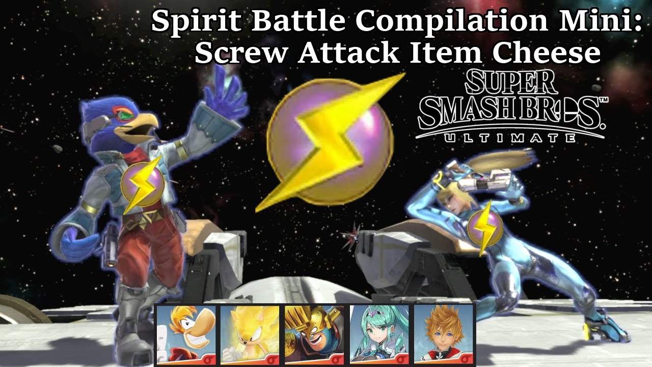 Spirit Battles that can be cheesed with the Screw Attack Item - SSBU ...