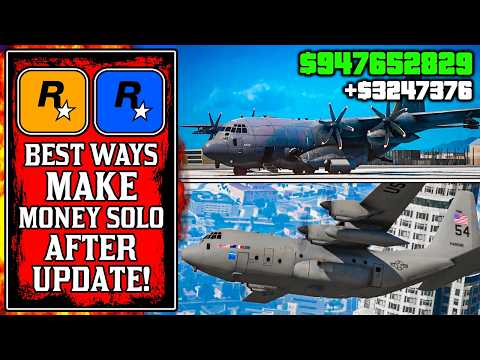 THIS IS A GOLDMINE! BEST WAYS To Make Millions SOLO After UPDATE in GTA Online! (GTA5 Fast Money)