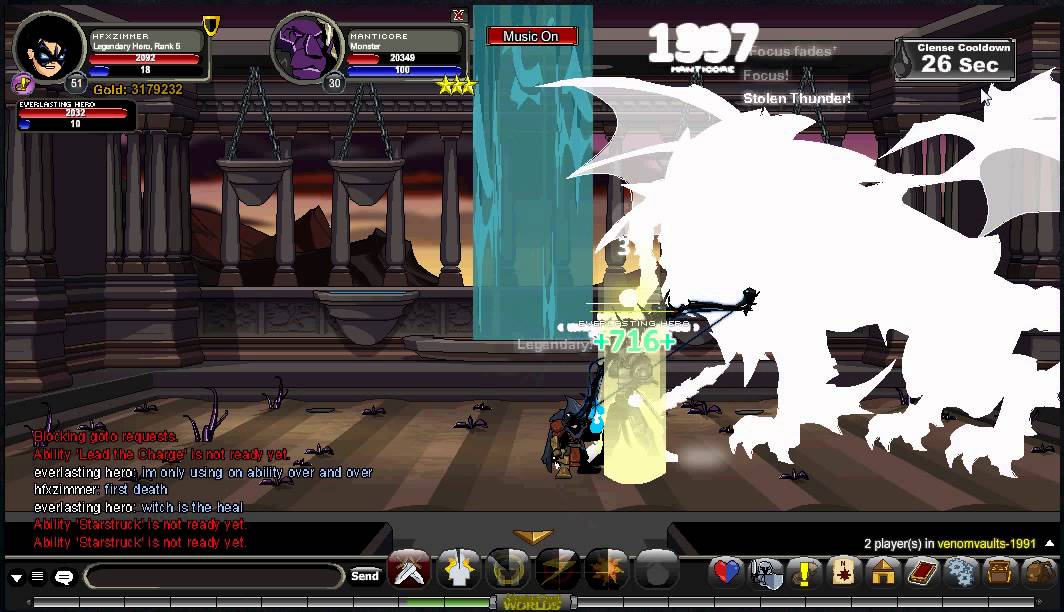 AQW Fighting Bosses - YouTube