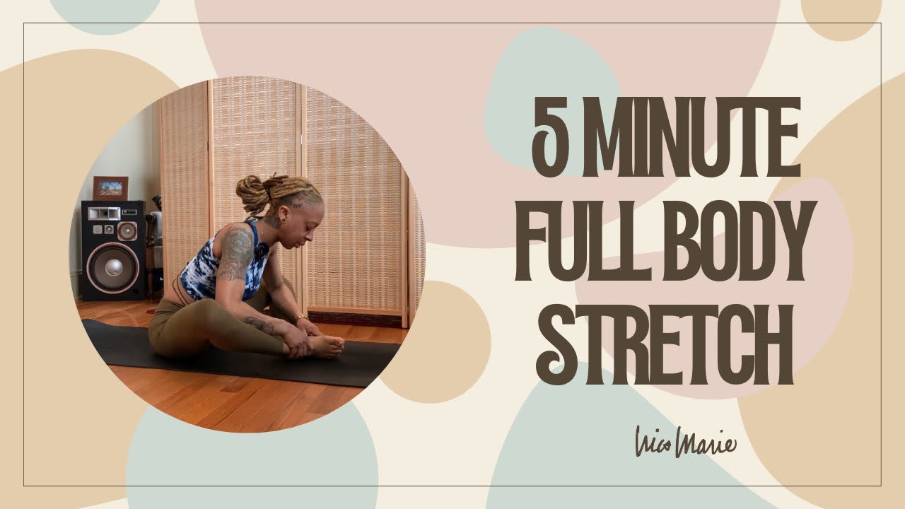5 Minute Full Body Stretch | No Music - YouTube