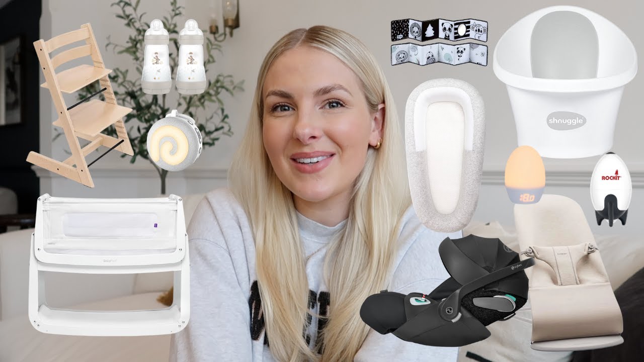 BABY ESSENTIALS | NEWBORN BABY MUST HAVES - YouTube