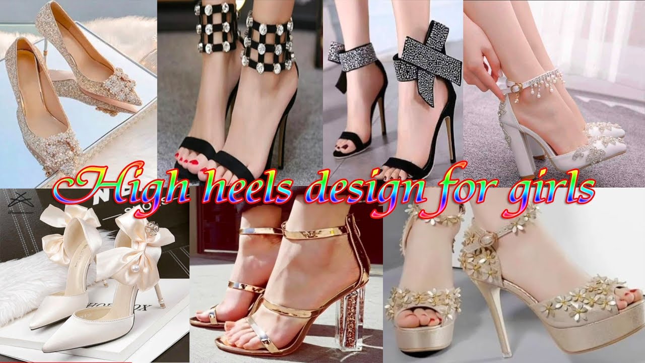High heel sandal for girls || girls heels sandals || sandals - YouTube