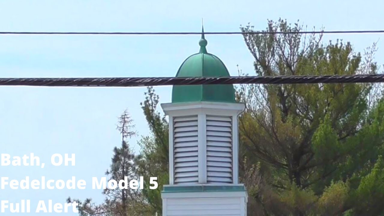 Bath, OH - Fedelcode Model 5 Siren Test - Full Alert - 5/16/20 - YouTube
