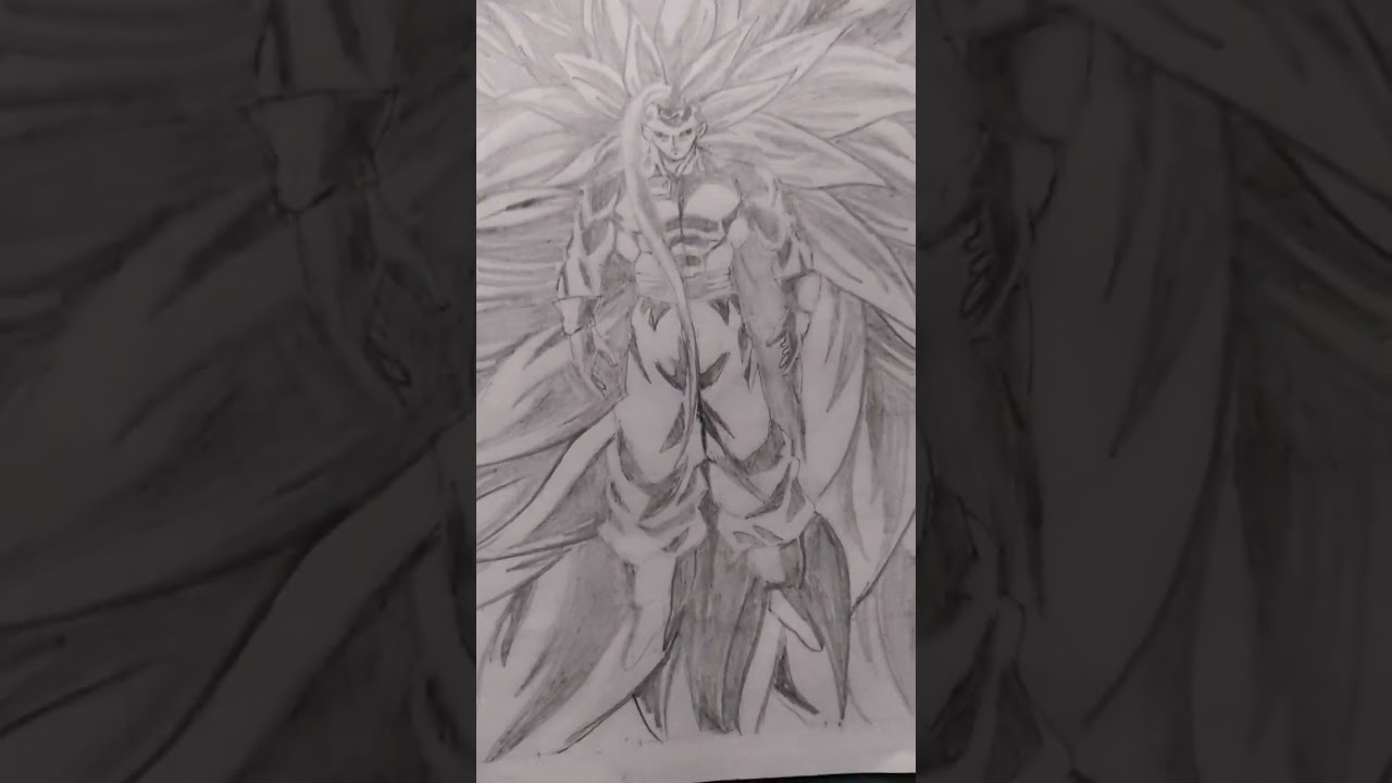 Goku infinity drawing for beginners #shorts #viral #drawing # - YouTube