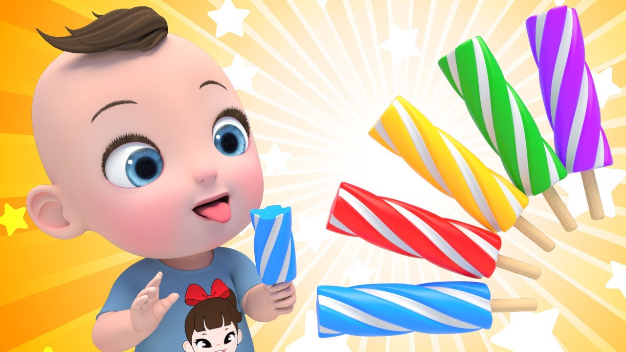 Ice Cream Yam! Baby Playground Song | Itsy bitsy spider Nursery Rhymes ...