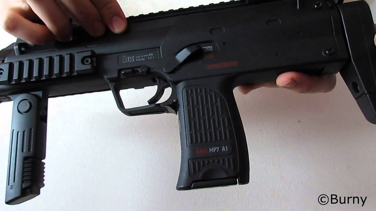 HK Mp7A1 Review AEG - YouTube