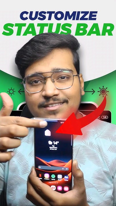 Customize Your Status Bar | Super Status Bar #smartphone #tech #samsungtech #tricks #technology ...
