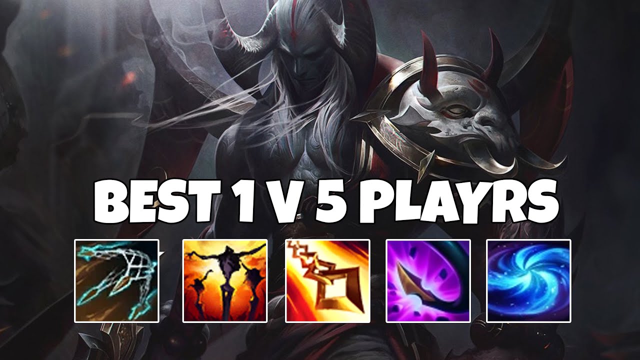 LOL MONTAGE 1v5 THAT WILL BLOW YOUR MIND! - YouTube