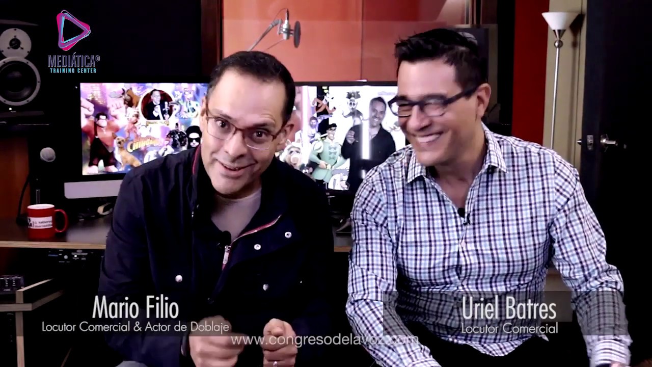 Entrevista con Mario Filio, locutor y actor de doblaje - YouTube
