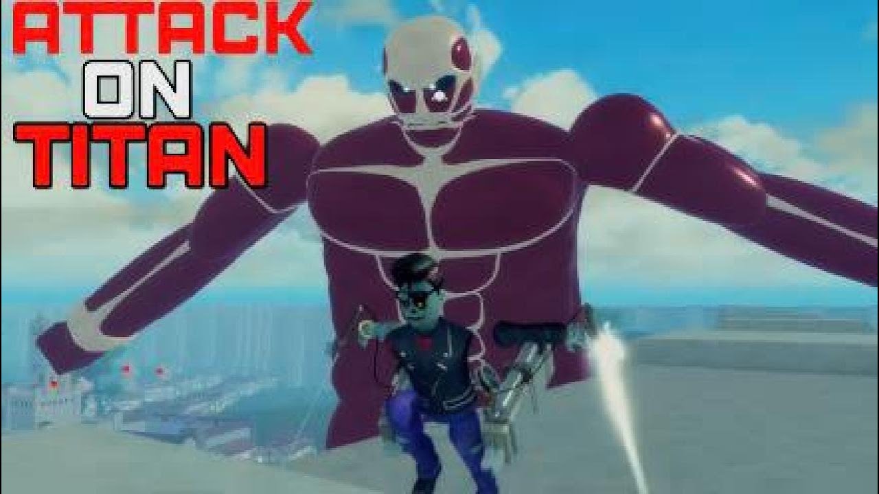 Attack On Titan (COLOSSAL TITAN) - Roblox Gameplay #attackontitan - YouTube