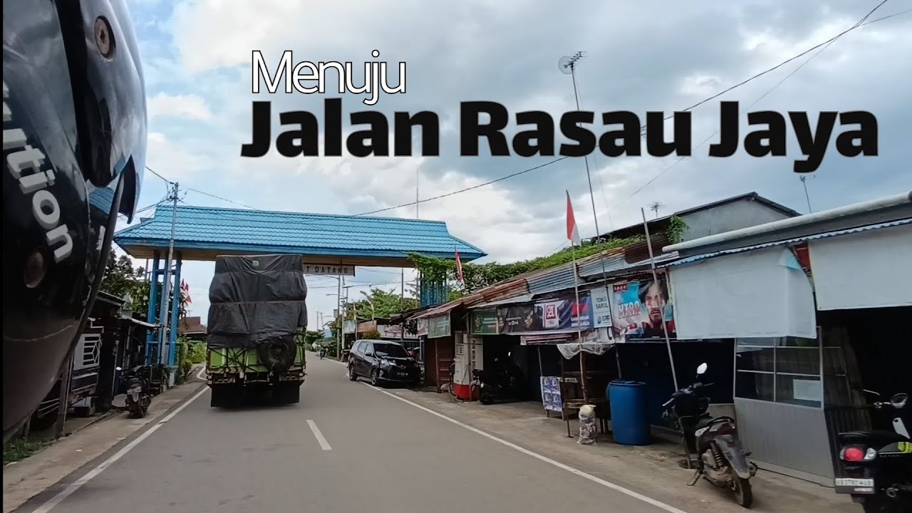 Rasau Jaya | Jalan Raya Rasau | Pelabuhan Rasau Jaya - YouTube