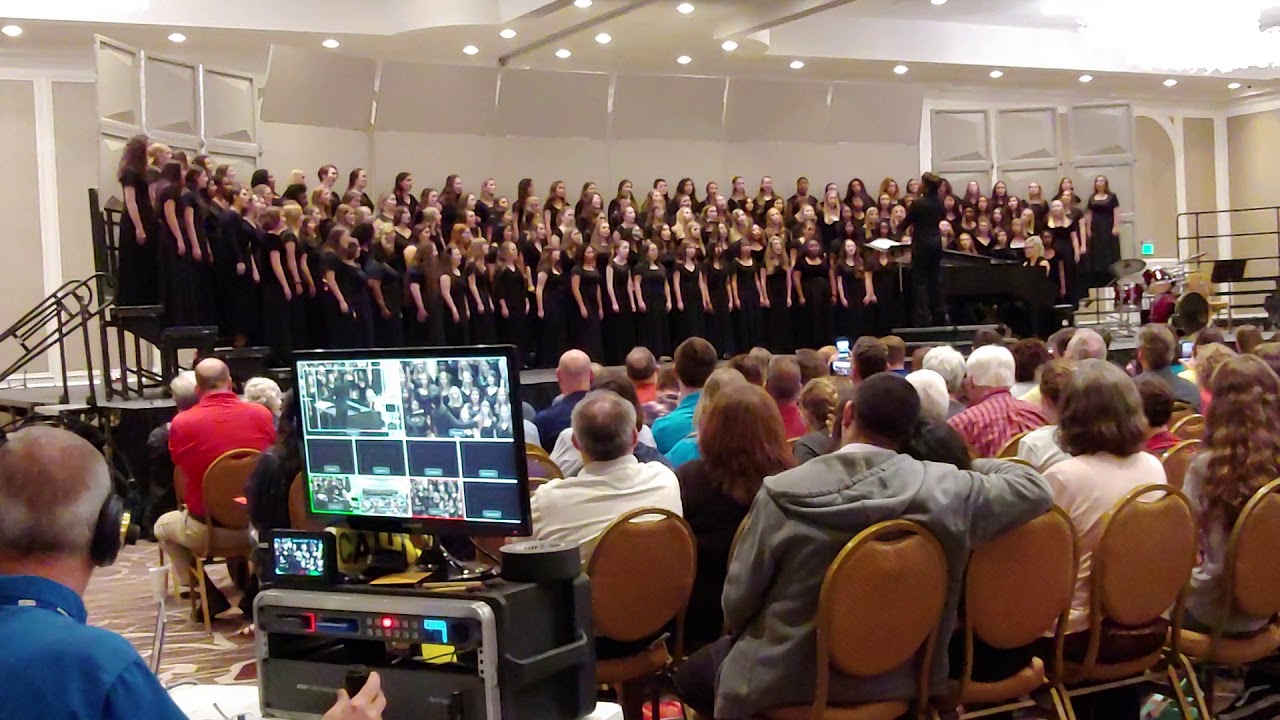 2019 TN All State SSAA Choir - "I Carry Your Heart with Me" - YouTube