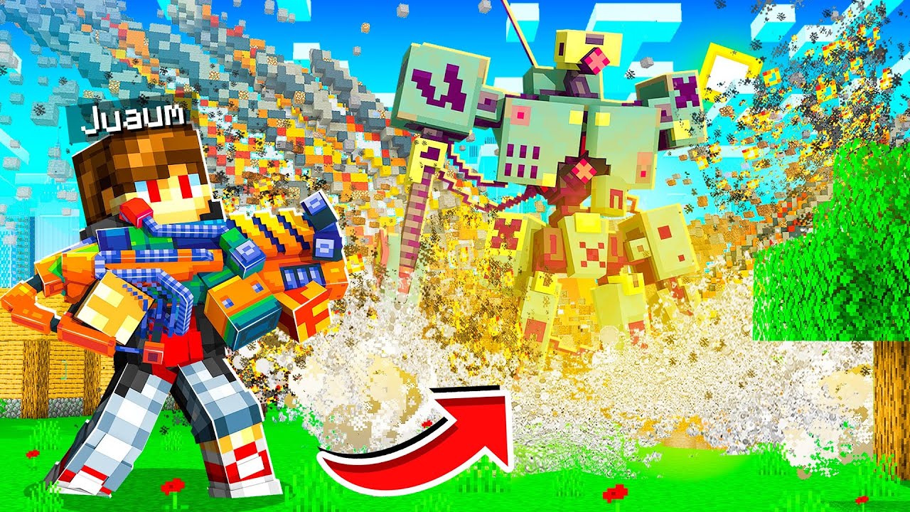 FIQUEI MULTI BILIONÁRIO DESTRUINDO TUDO NO MINECRAFT! - YouTube
