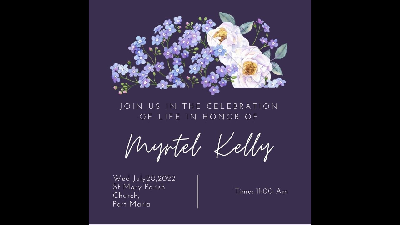 Myrtle Kelly Thanksgiving Service - YouTube