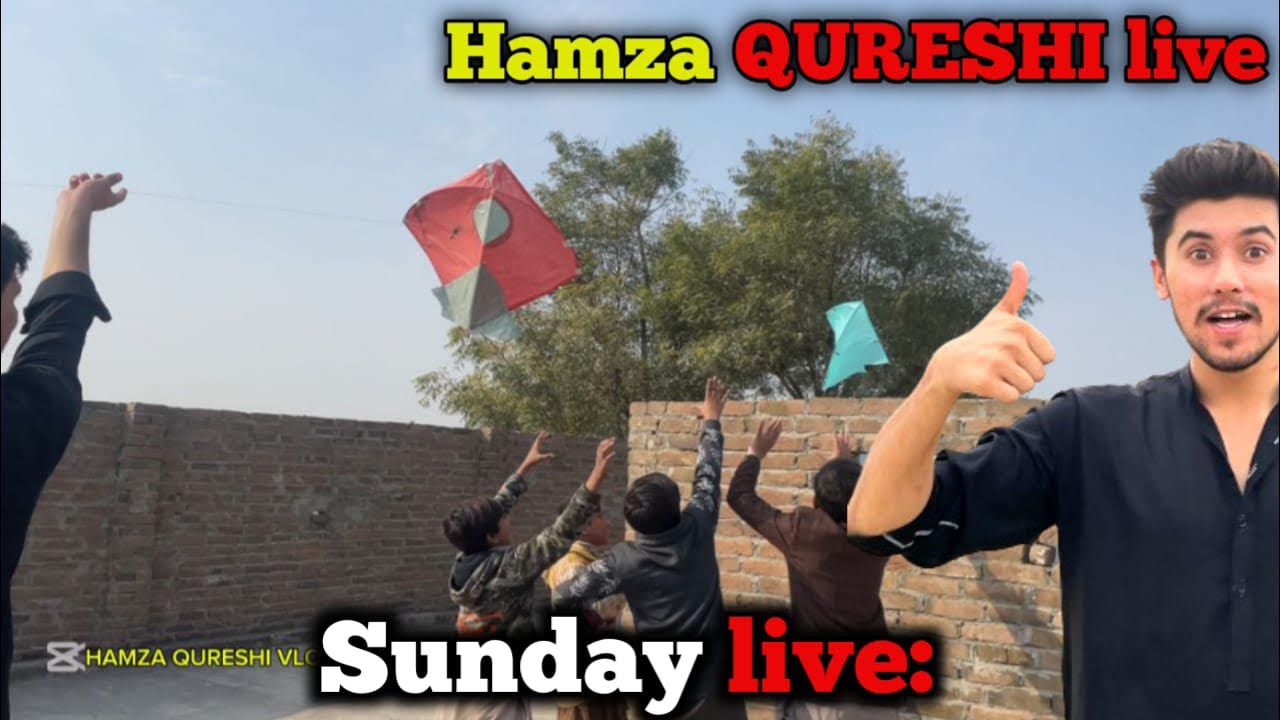 Hamza qureshi is live on sunday😍 - YouTube