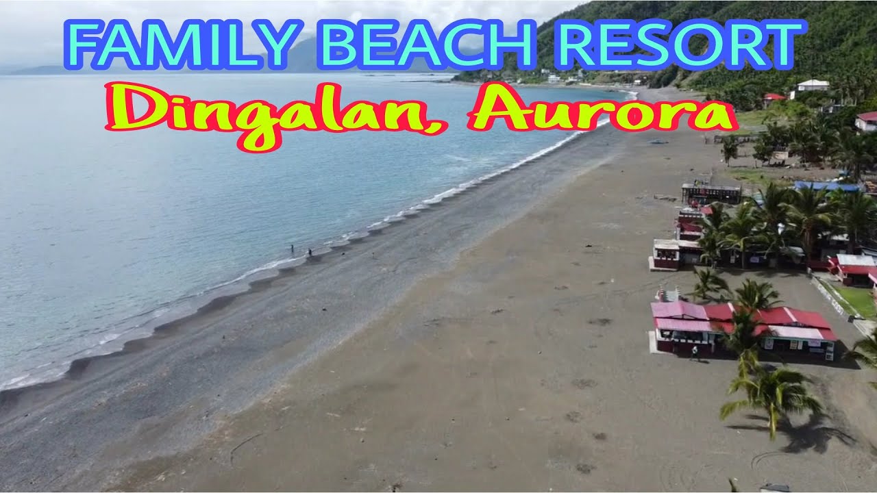 Family beach resort, Dingalan, Aurora| RCLAGALAG TV-2022 - YouTube
