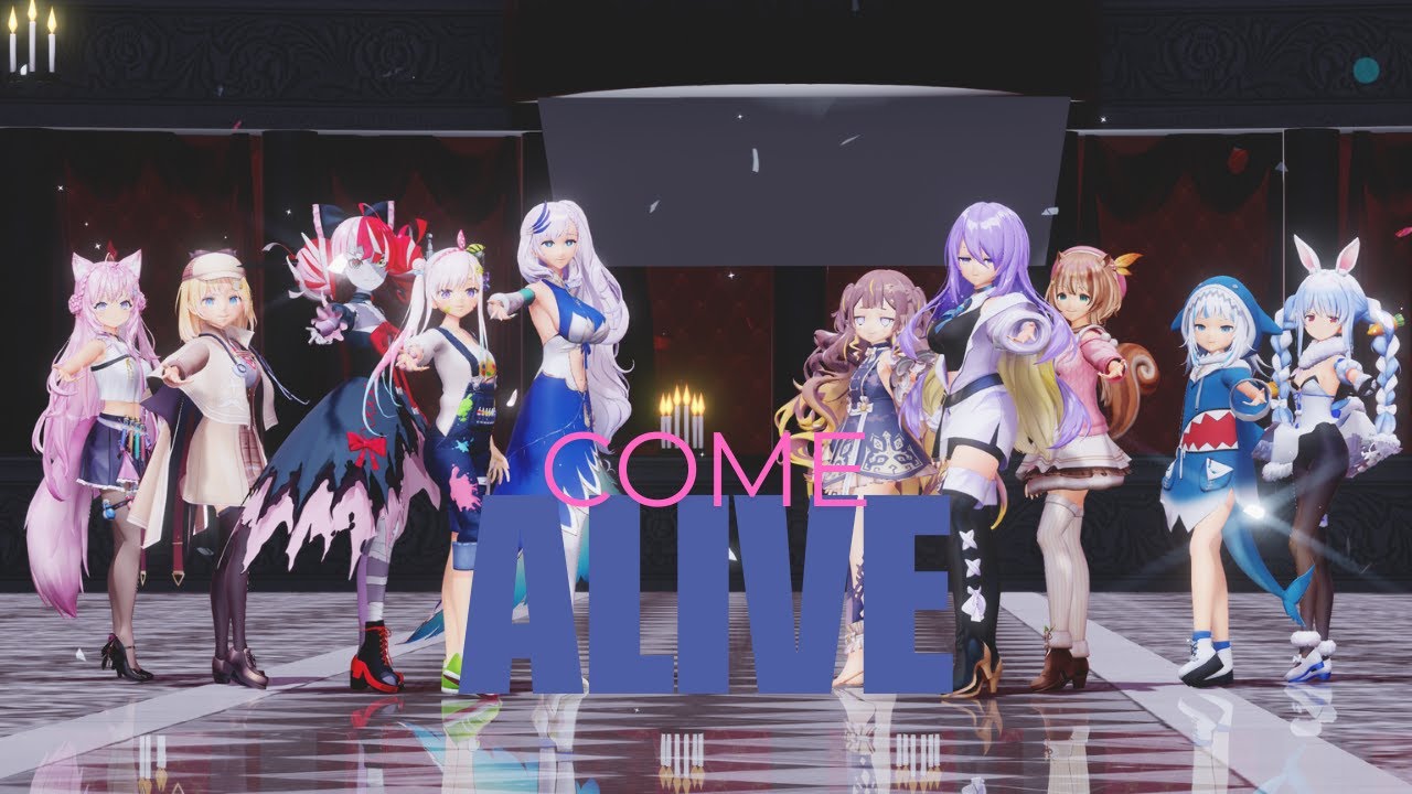 【MMD】Hololive Come Alive - YouTube