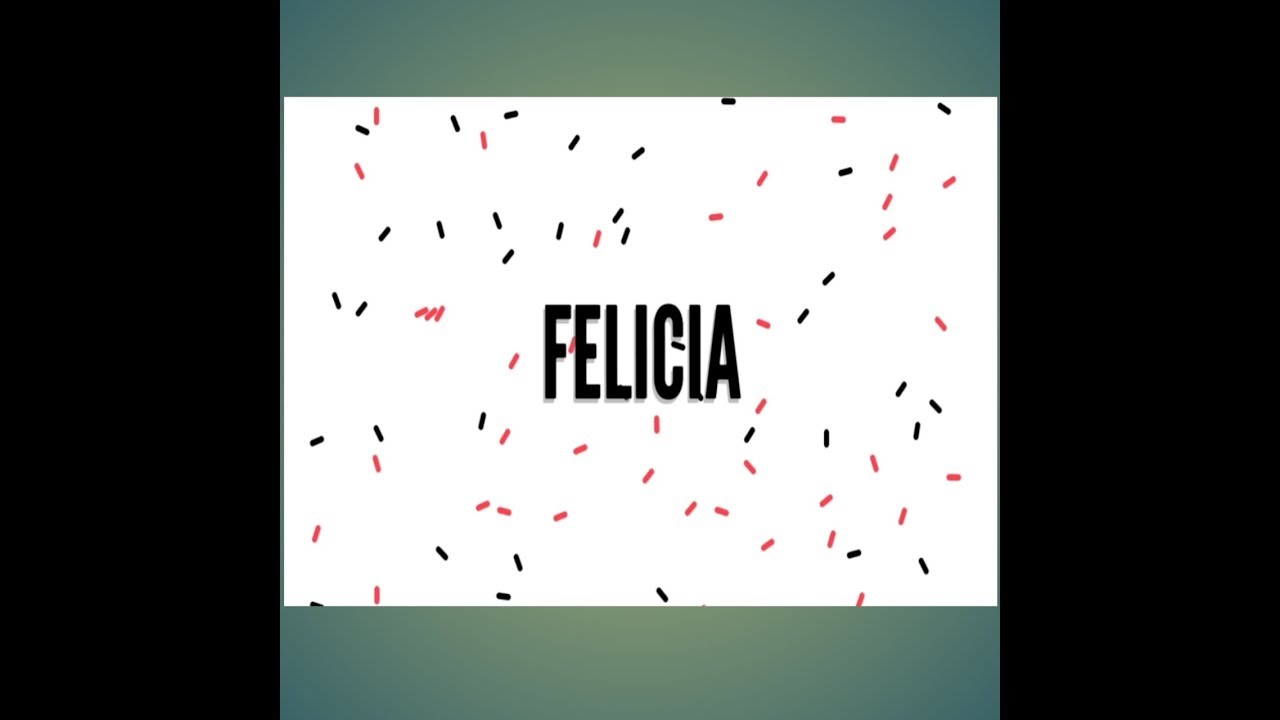 Felicia - "dance kling-klang lonceng natal" - YouTube