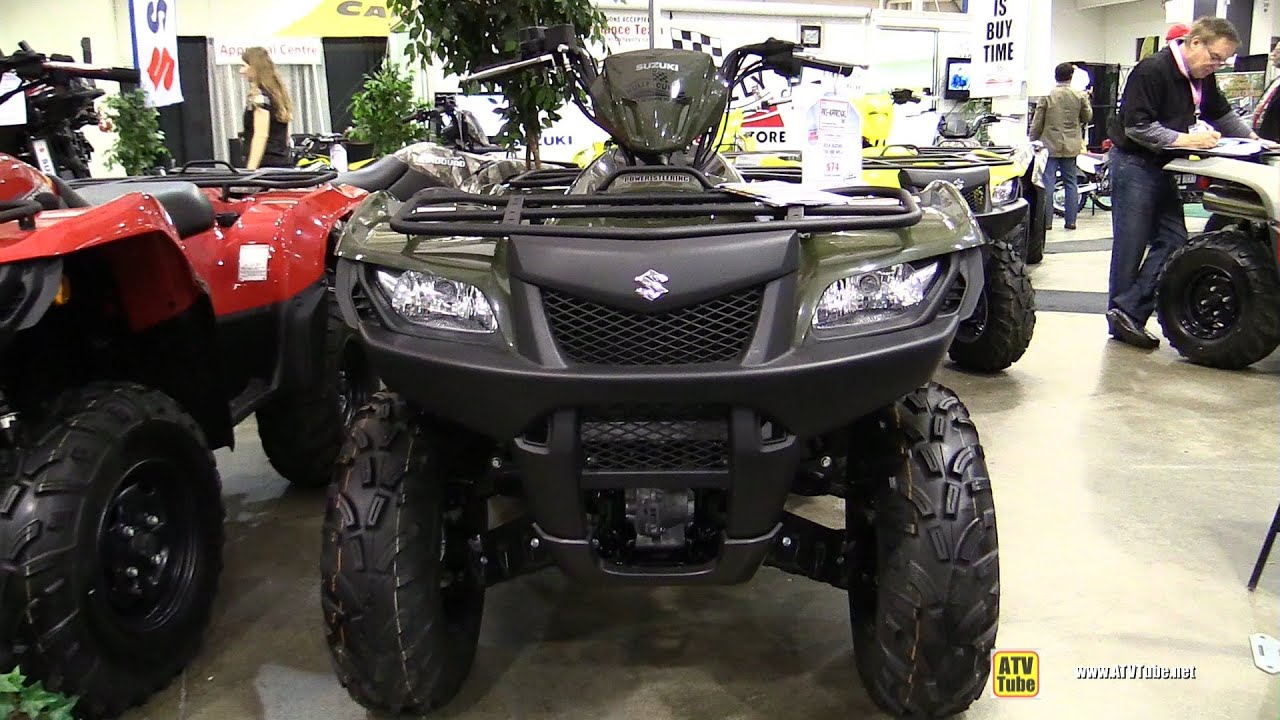2014 Suzuki King Quad 500 LTA 500 XPL4 - Walkaround - 2014 Toronto ATV ...