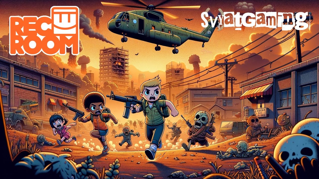 Rec Room VR - Zombie City Sim | Missed the flight - YouTube