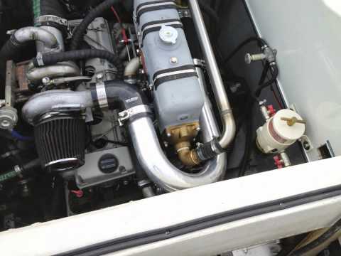 OM606 350 BHP marine engines - YouTube