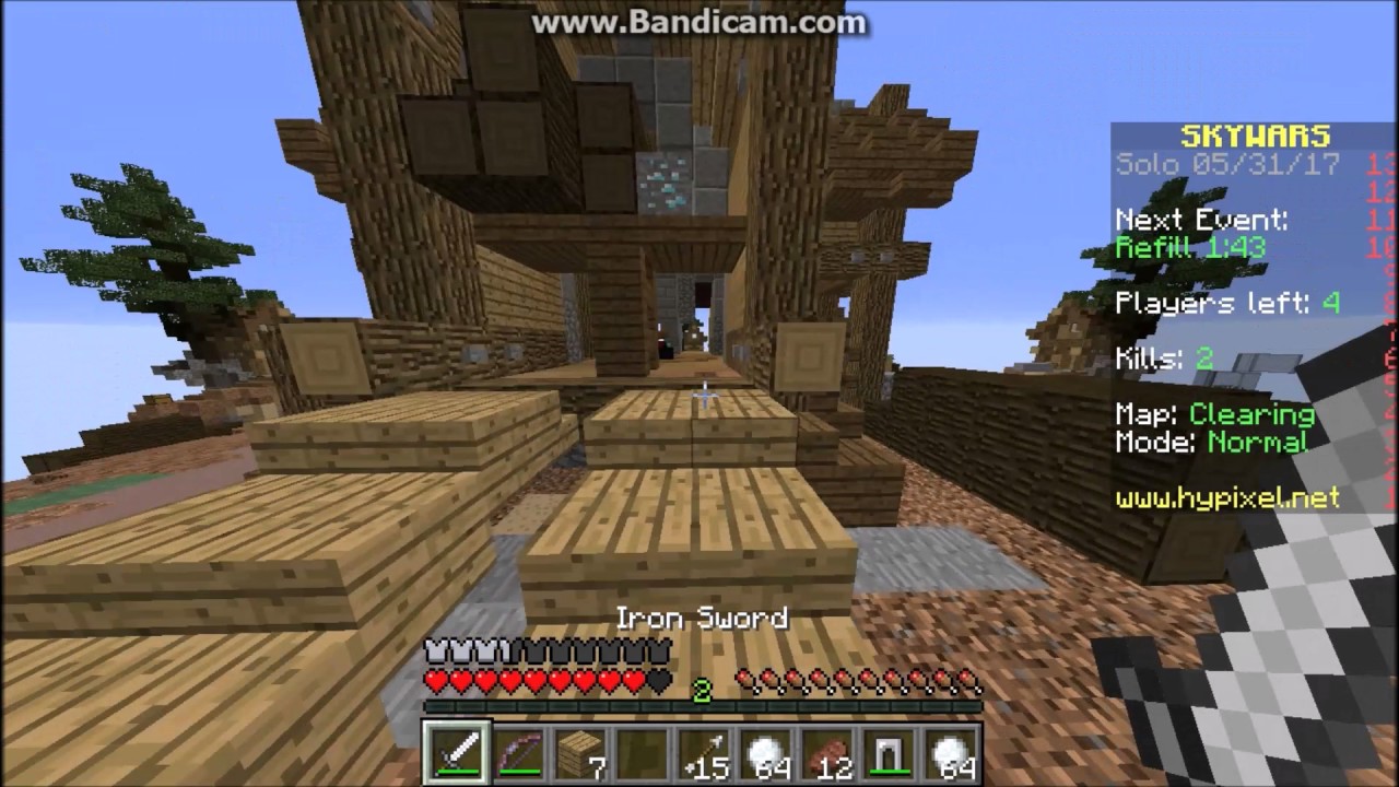 Minecraft Skywars Gameplay #1 - YouTube