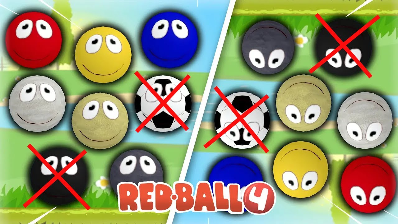 Roblox Red Ball 4 - All Balls without Premium Ball - Black Boss ...